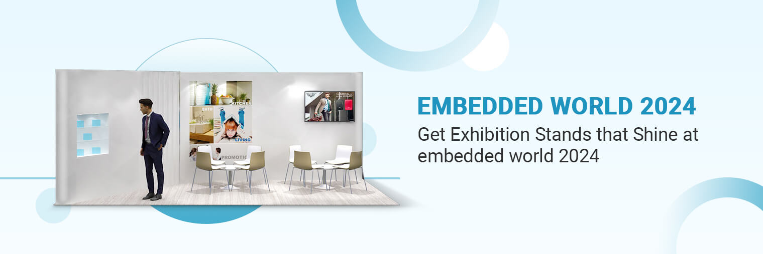 Exhibition stand rental at embedded world - Expo Exhibition Stands