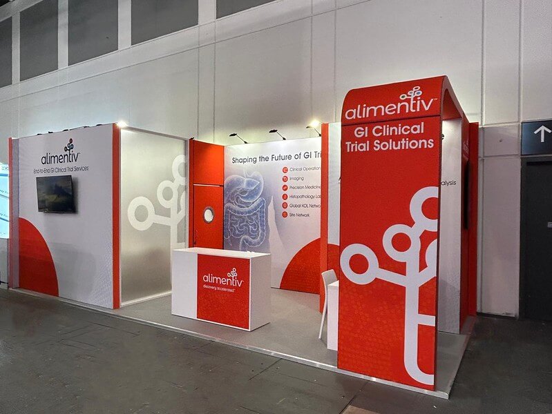 24 Sqm Booth for Alimentiv - Canada UEG Week 2025, Berlin - Expo ...